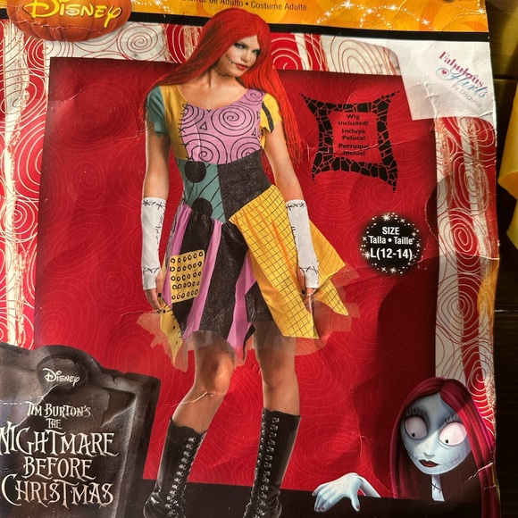 Disney | Other | Disney Patchwork Sally Nightmare Before Christmas ...